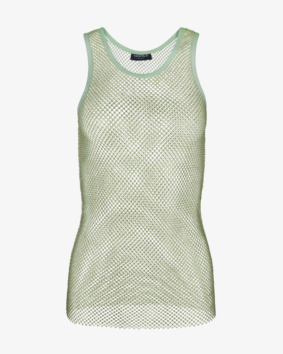 Crystal Fishnet Tank | Theophilio